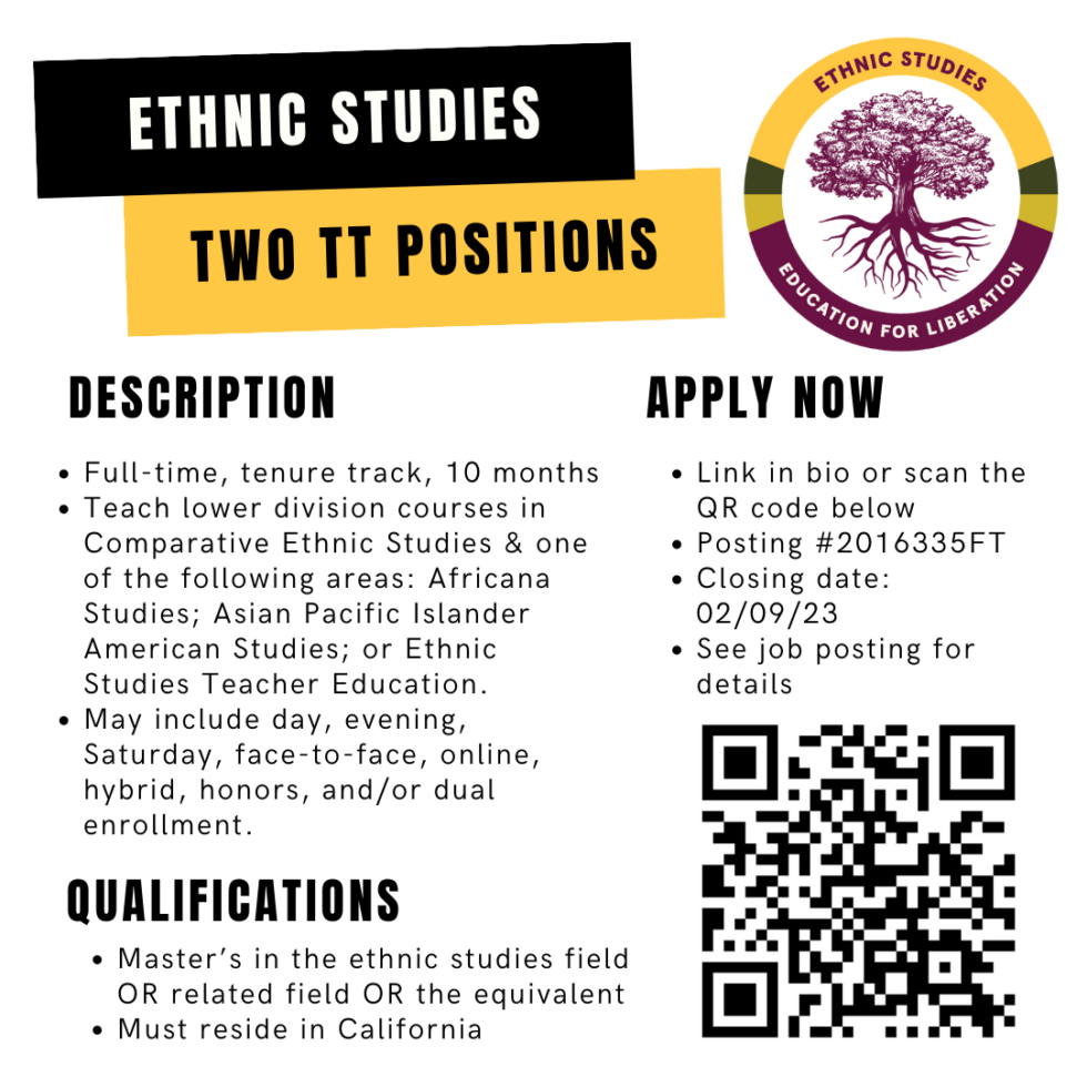 Ethnic Studies Home | Social Sciences