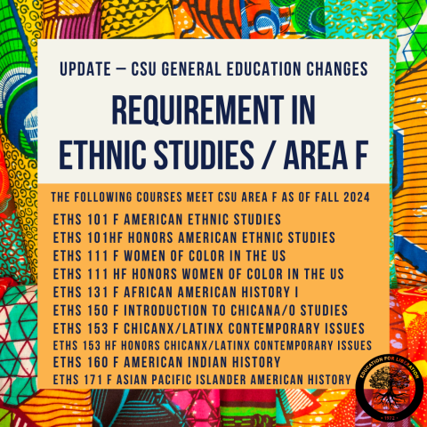 Ethnic Studies Home | Social Sciences